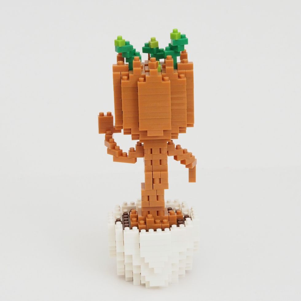 How to build baby groot with nanoblock - B+C Guides