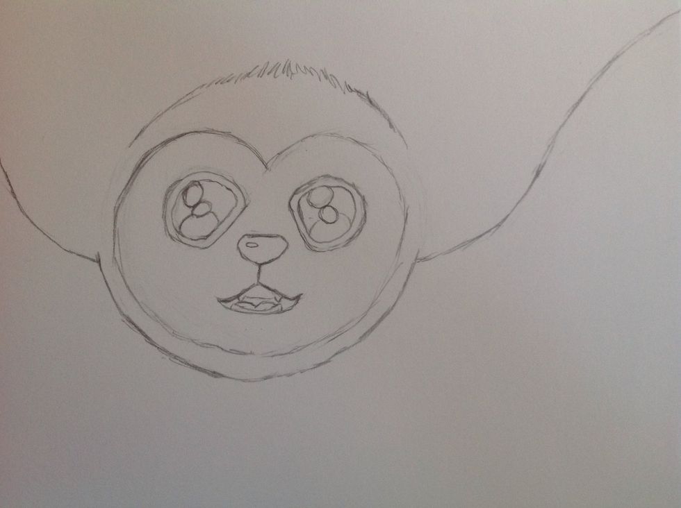 How to draw momo in avatar 😻 - B+C Guides