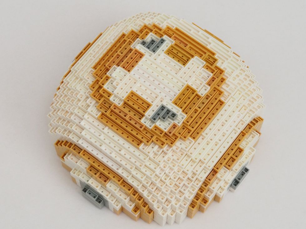 How to build bb-8 with nanoblock - B+C Guides