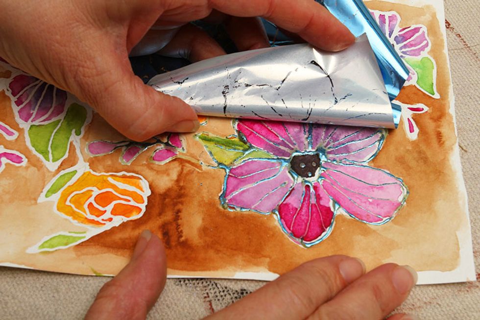How to use watercolor resist pen - B+C Guides