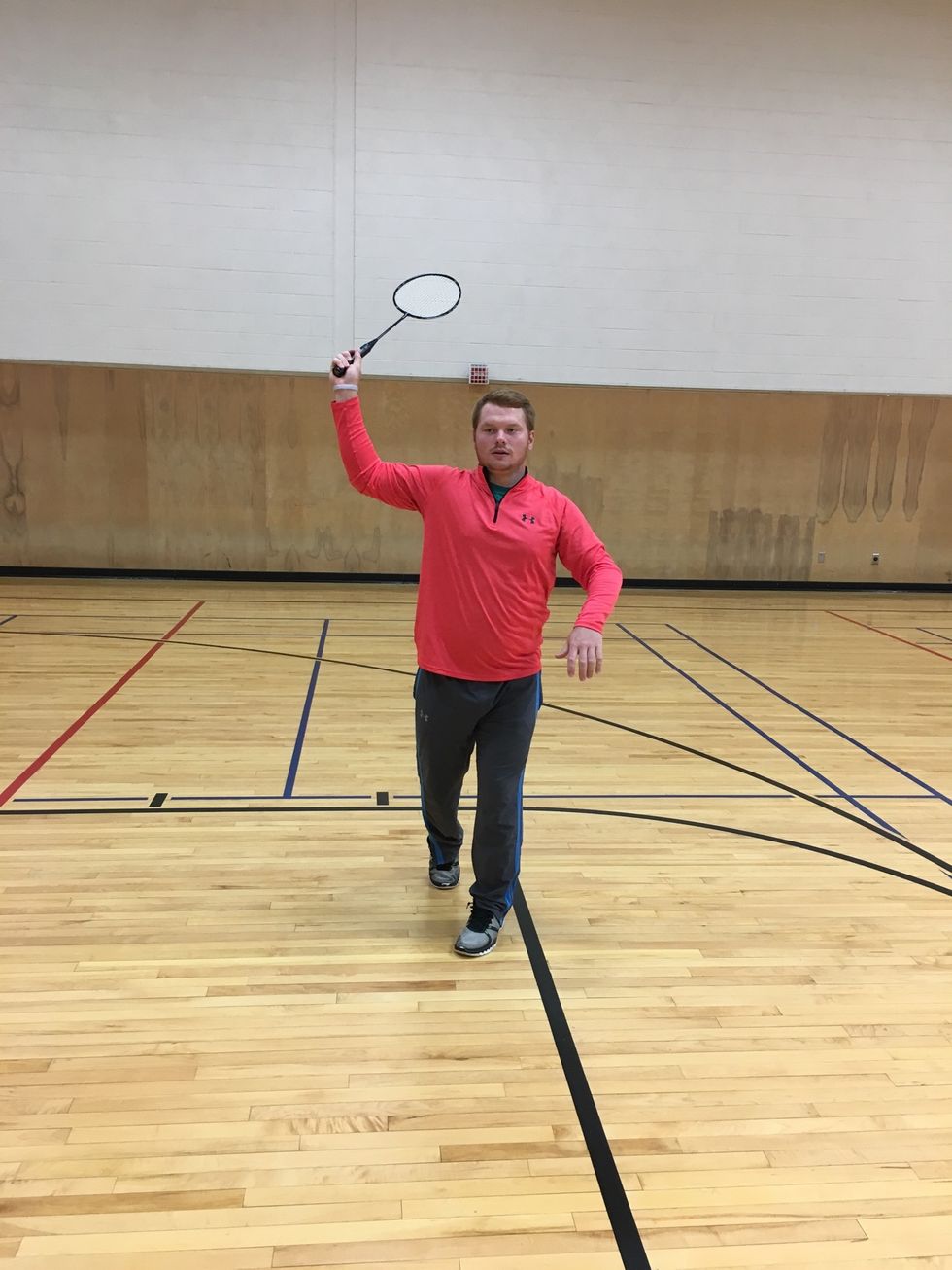 How to forehand overhead clear - B+C Guides