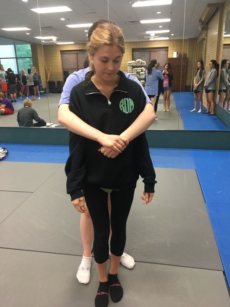 How to bear hug escape- self defense - B+C Guides