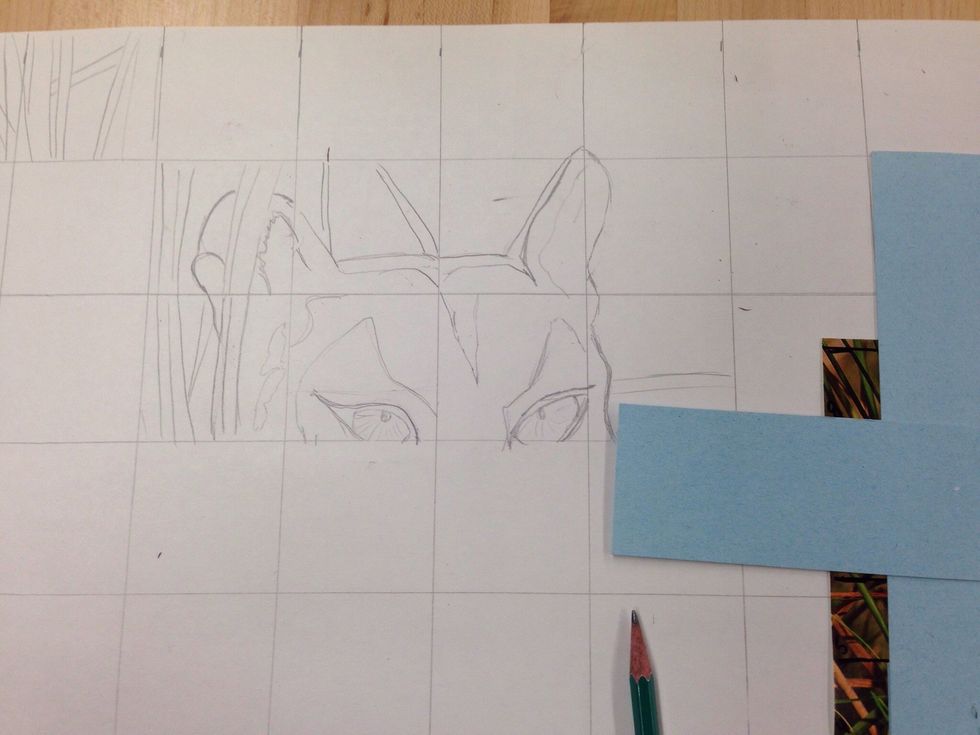 How to use a grid method to draw or enlarge picture. - B+C Guides