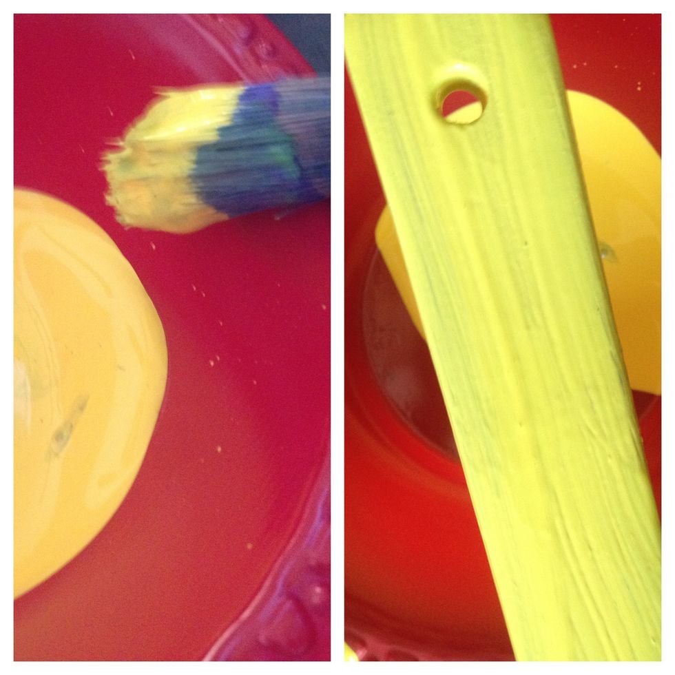 How to paint the handles of your wooden cookware - B+C Guides