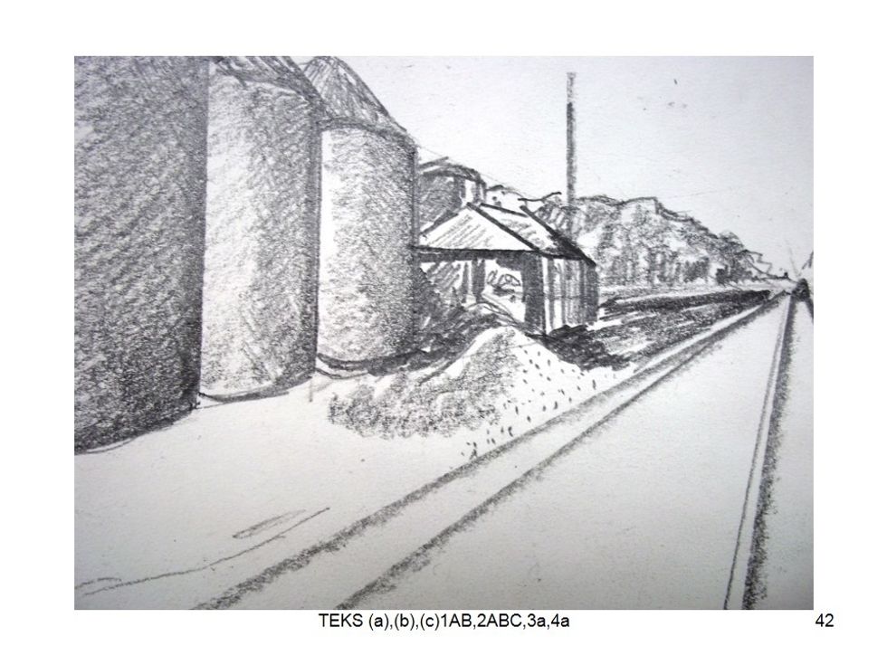 How to draw a train in 1 point perspective - B+C Guides