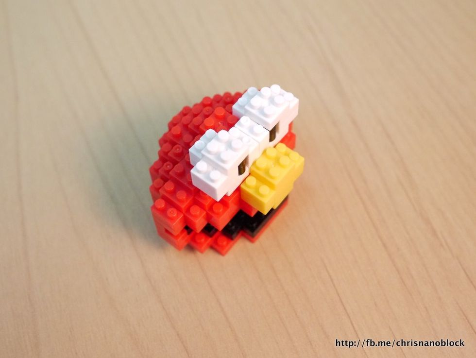 How to build elmo (from sesame street) with nanoblock - B+C Guides