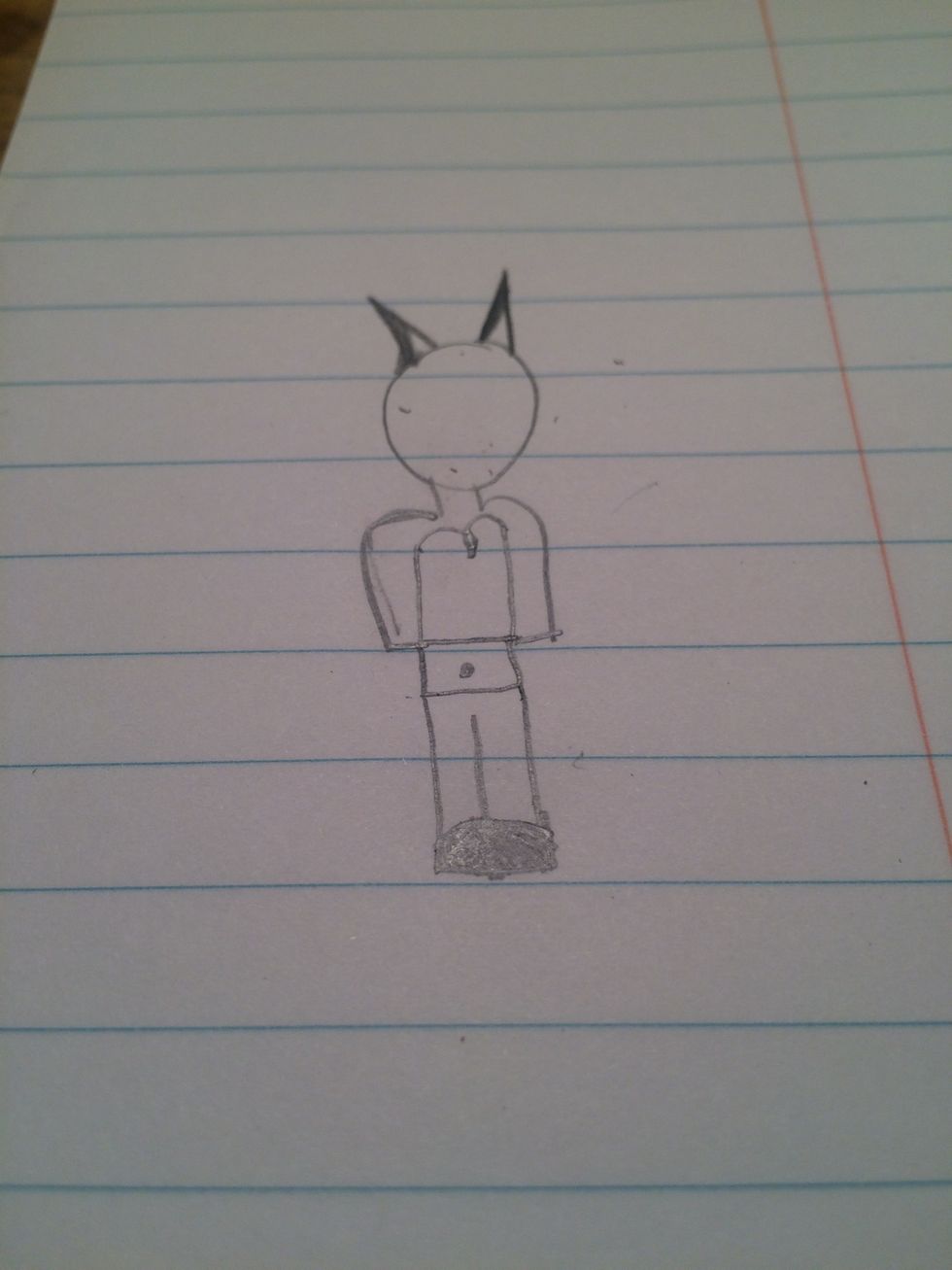 How to draw a mefwa (cat girl) - B+C Guides