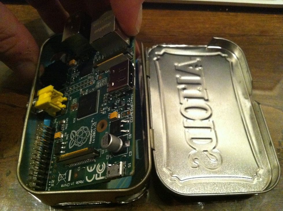 How to make a raspberry pi case from an altoids tin - B+C Guides