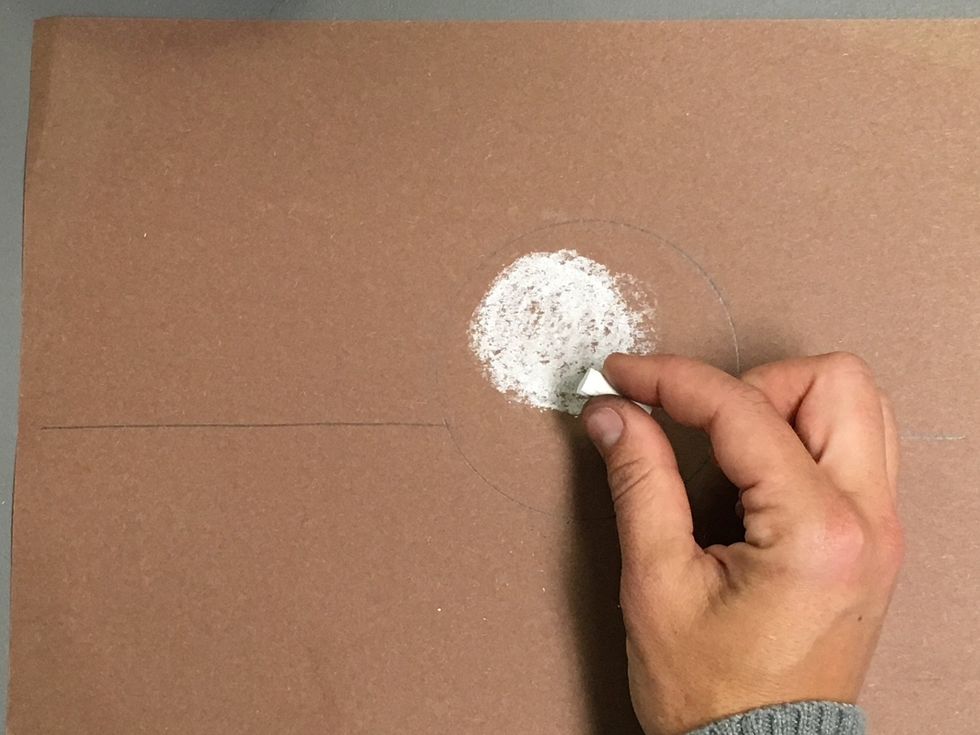 How to draw a sphere with chalk - B+C Guides