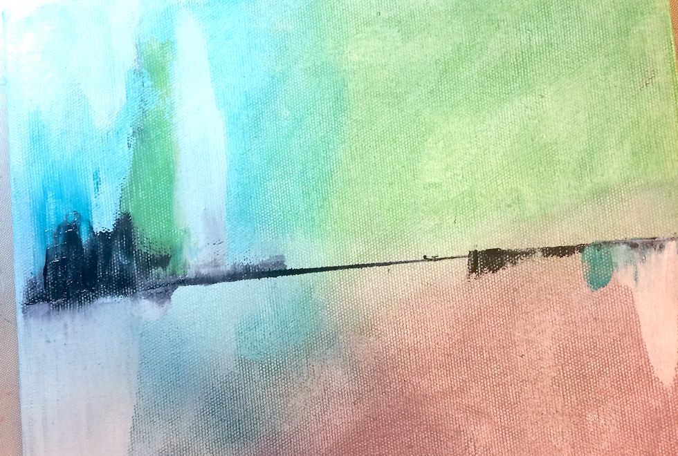 How to paint a 12 x 12 canvas - B+C Guides