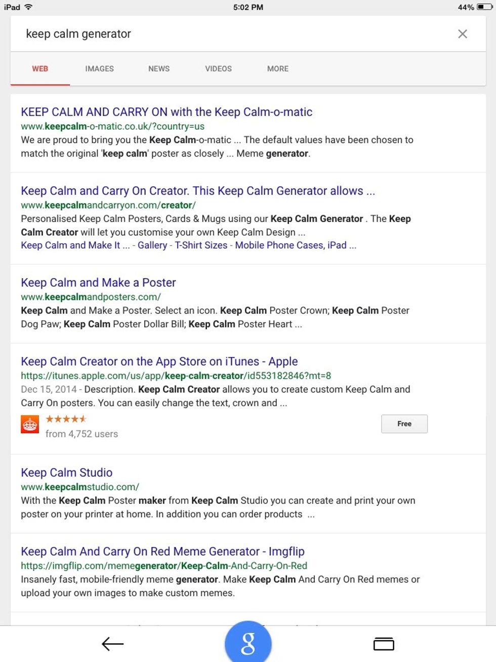 How to create a keep calm poster - B+C Guides