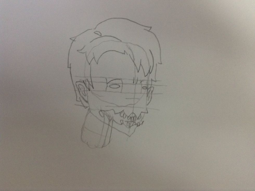 How to draw an anime zombie (halloween special) - B+C Guides