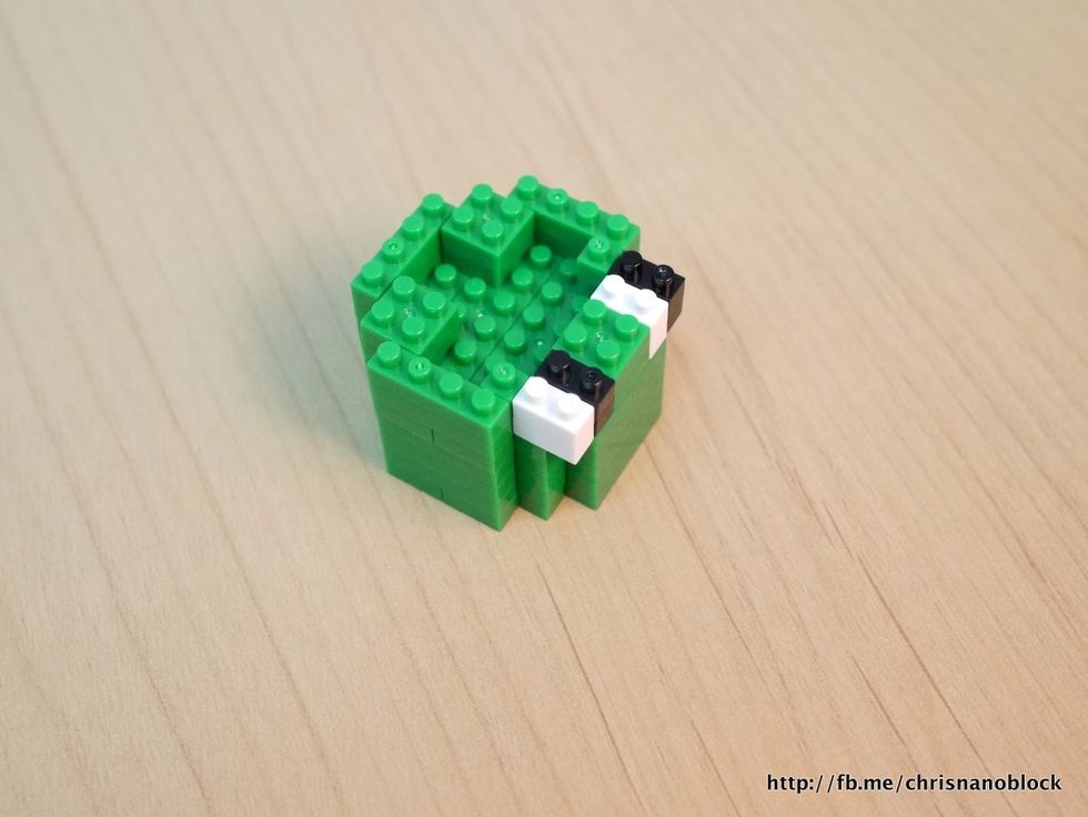 How to build pacman with nanoblock - B+C Guides