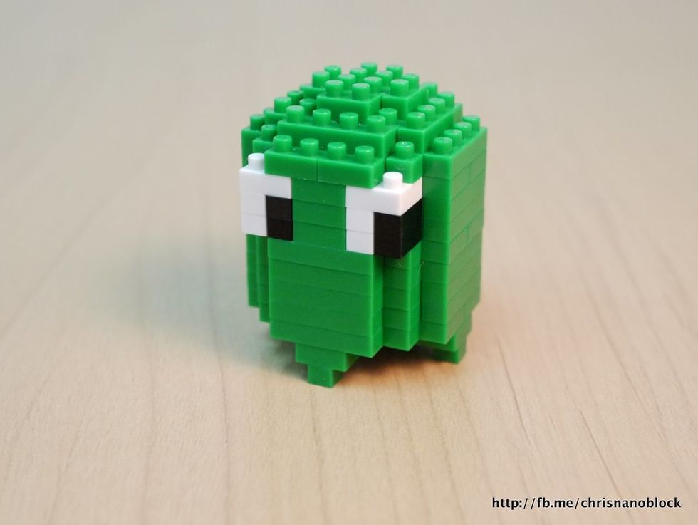 How to build pacman with nanoblock - B+C Guides
