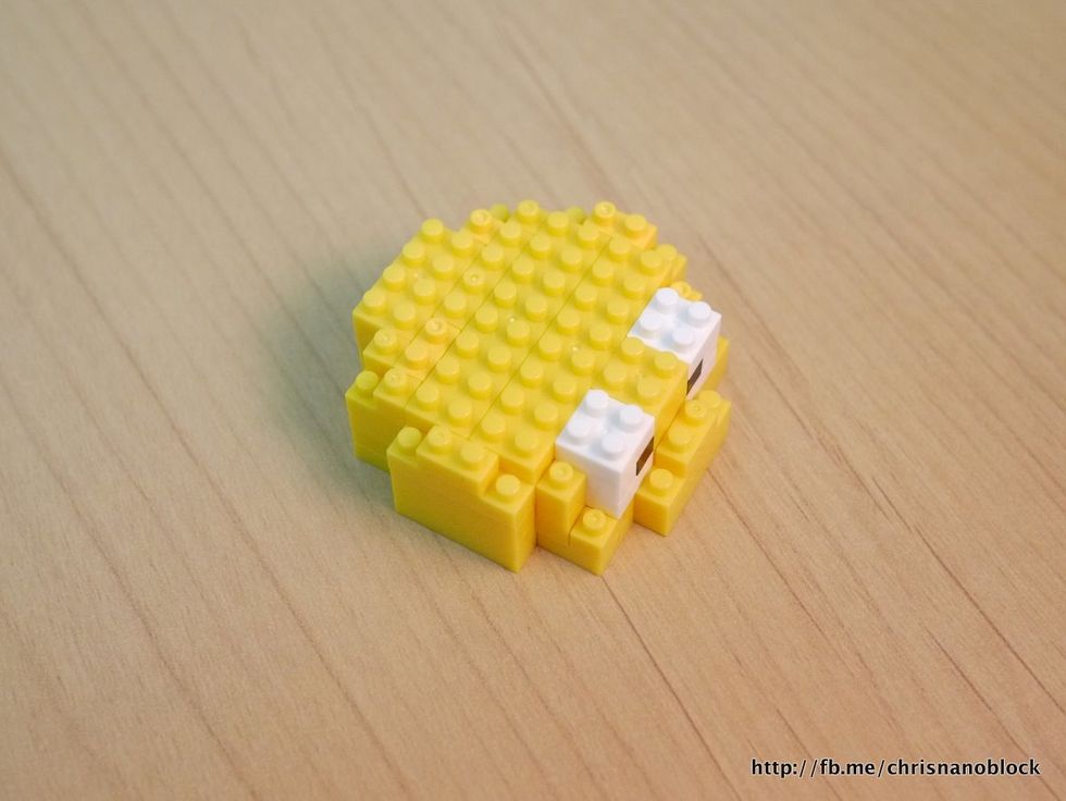 How to build pacman with nanoblock - B+C Guides