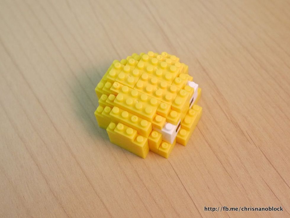How to build pacman with nanoblock - B+C Guides