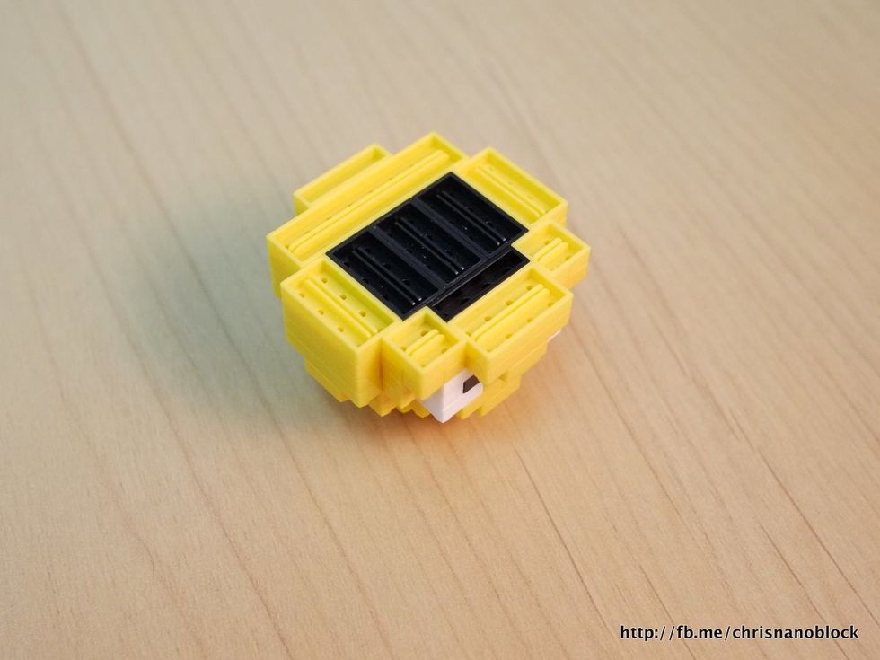 How to build pacman with nanoblock - B+C Guides