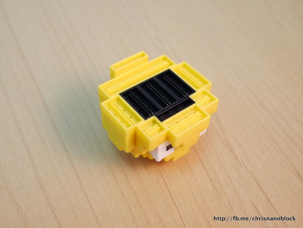 How to build pacman with nanoblock - B+C Guides