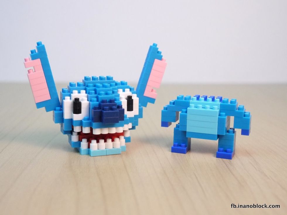 How to build stitch with nanoblock - B+C Guides