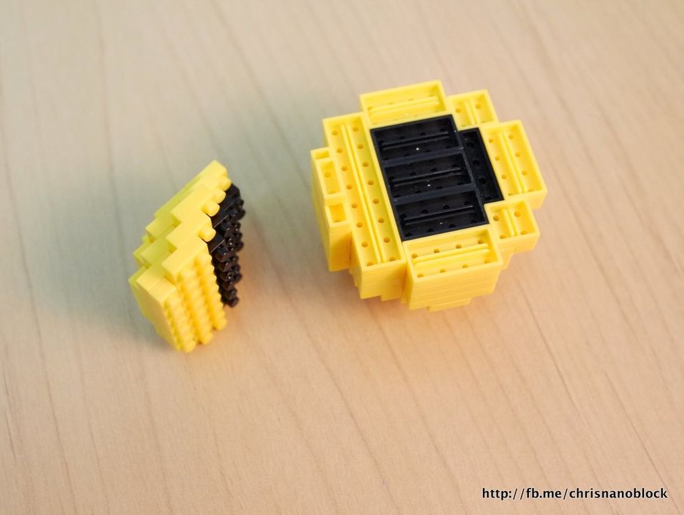 How to build pacman with nanoblock - B+C Guides