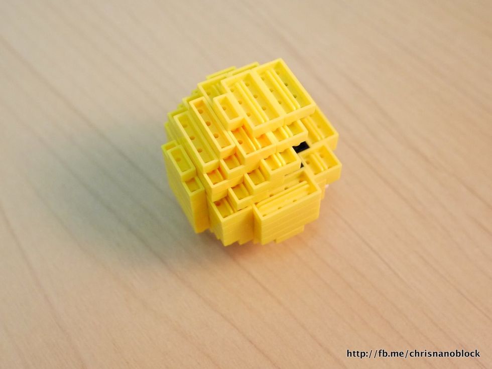 How to build pacman with nanoblock - B+C Guides