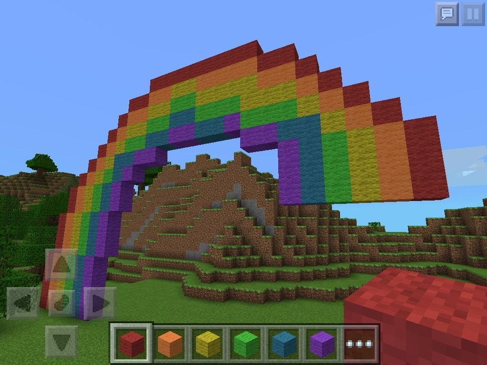 How to make a rainbow in mincraft - B+C Guides