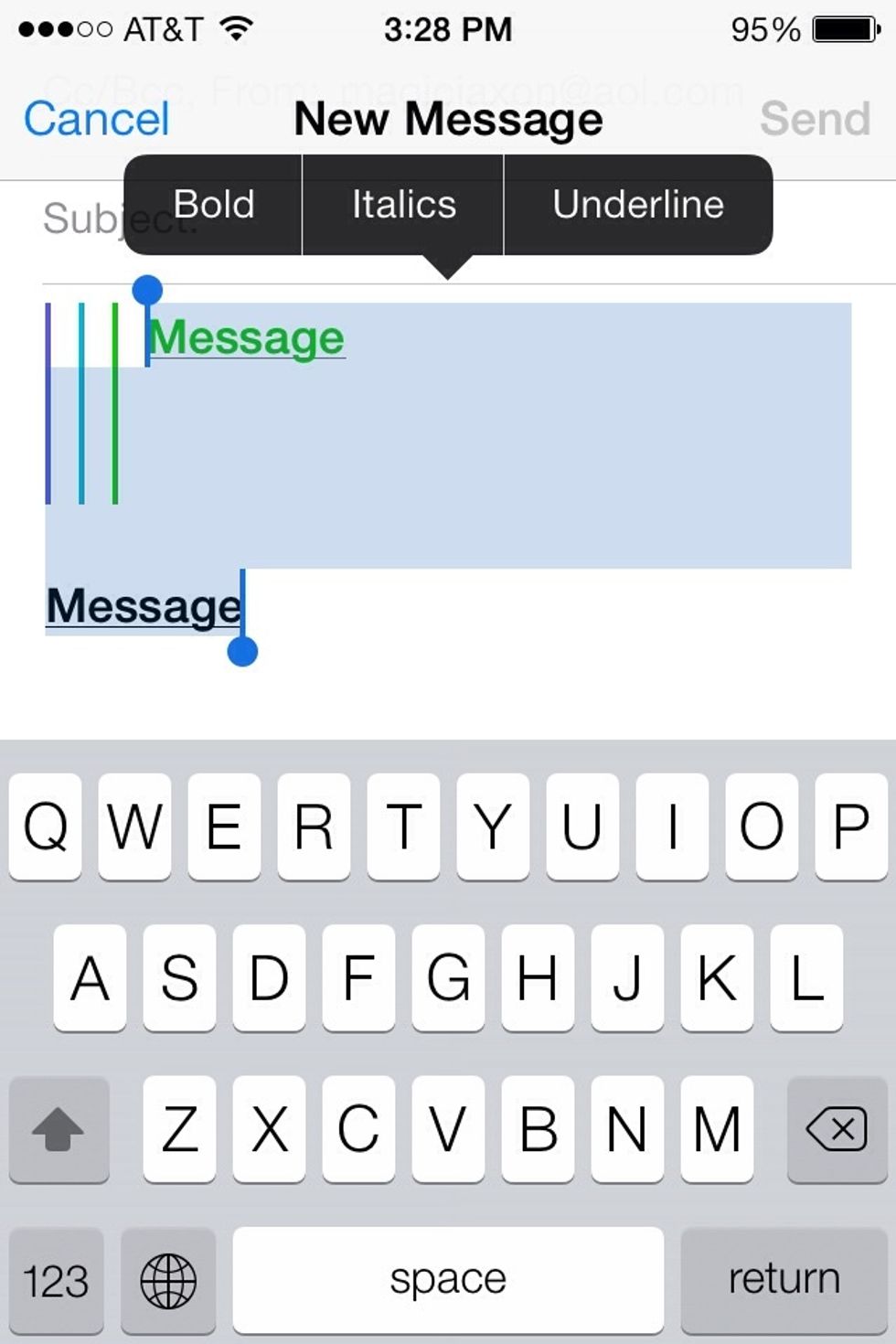 How to email basics for ios 7 (set up and features) - B+C Guides