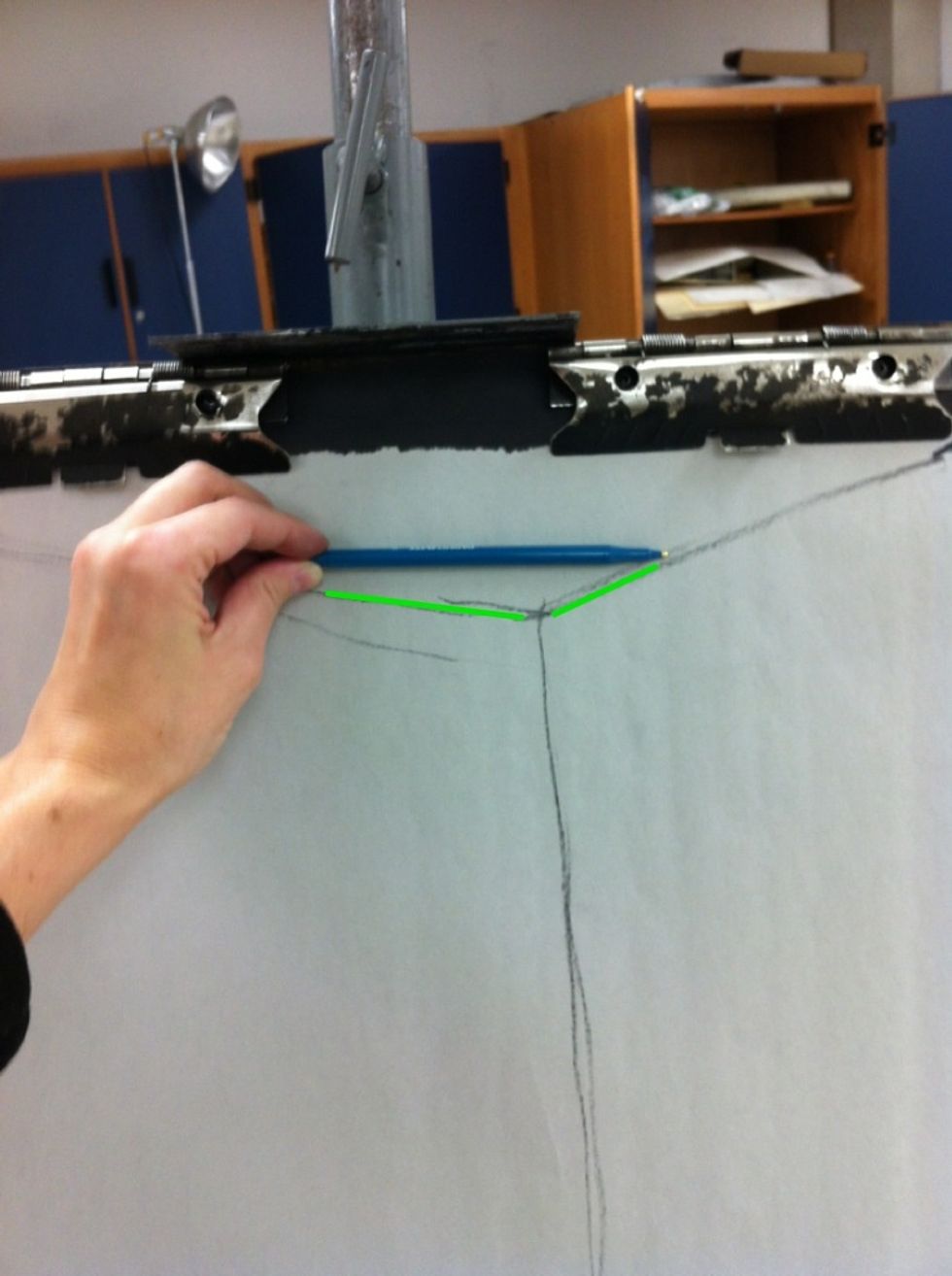 How to use sighting techniques in drawing - B+C Guides