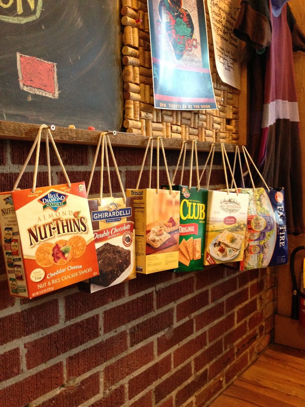 How to make a gift box from an upcycled cracker box - B+C Guides