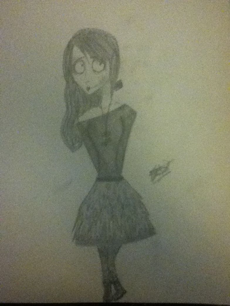 Tim Burton Drawing Style Tutorial