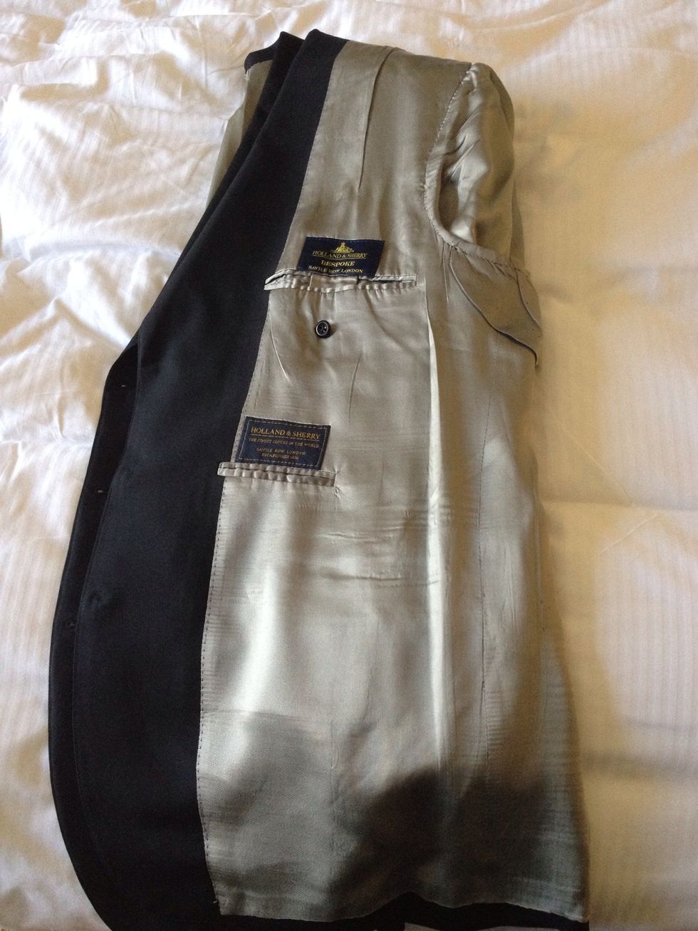 How to fold a men's sports coat for packing - B+C Guides