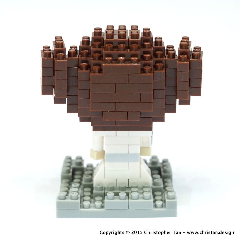 How to build princess leia with nanoblock - B+C Guides