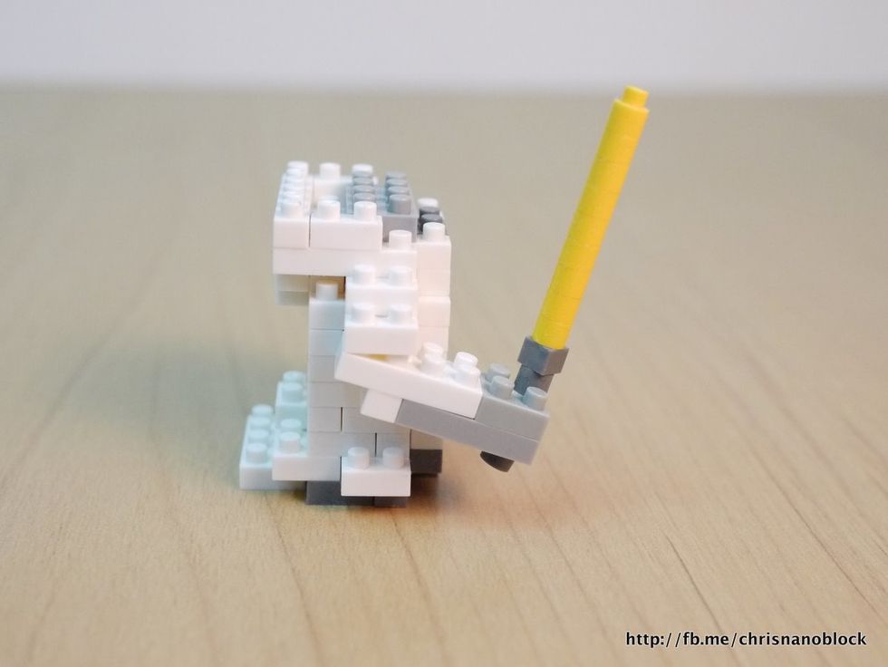 How to build yoda with nanoblock - B+C Guides