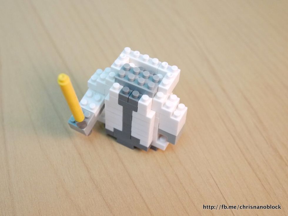 How to build yoda with nanoblock - B+C Guides