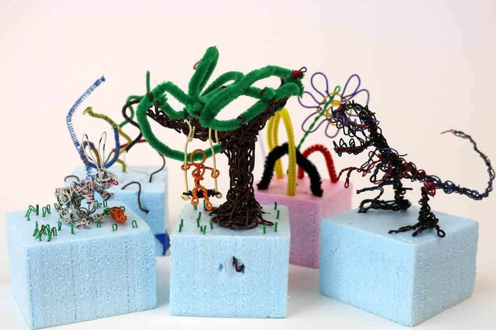 How to make tiny wire sculptures - B+C Guides