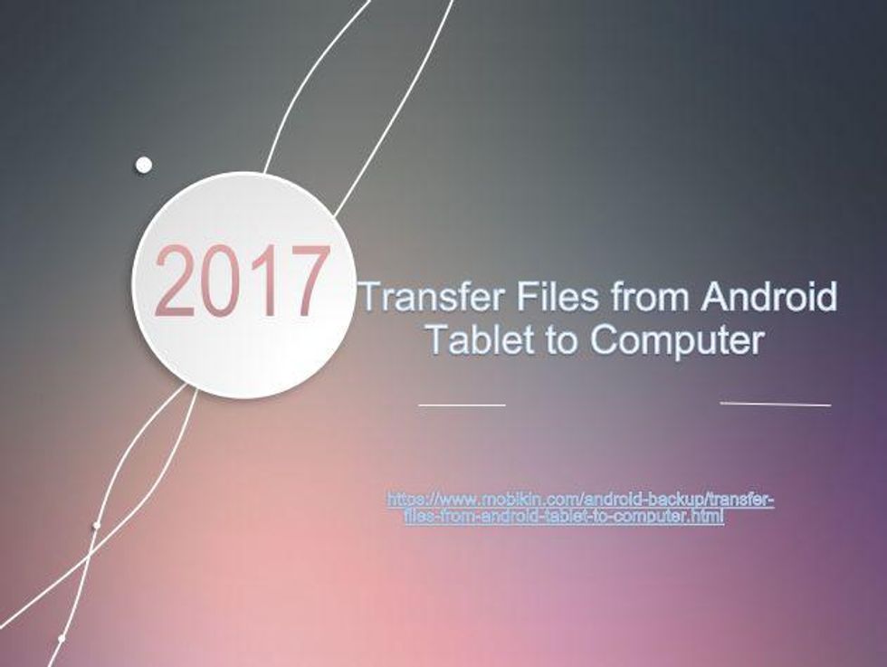 How to transfer files from android tablet to computer - B+C Guides