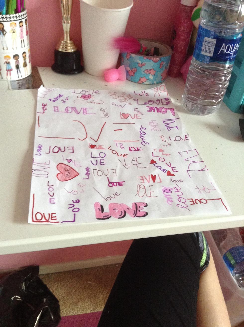 How to make a cool one word drawing - B+C Guides