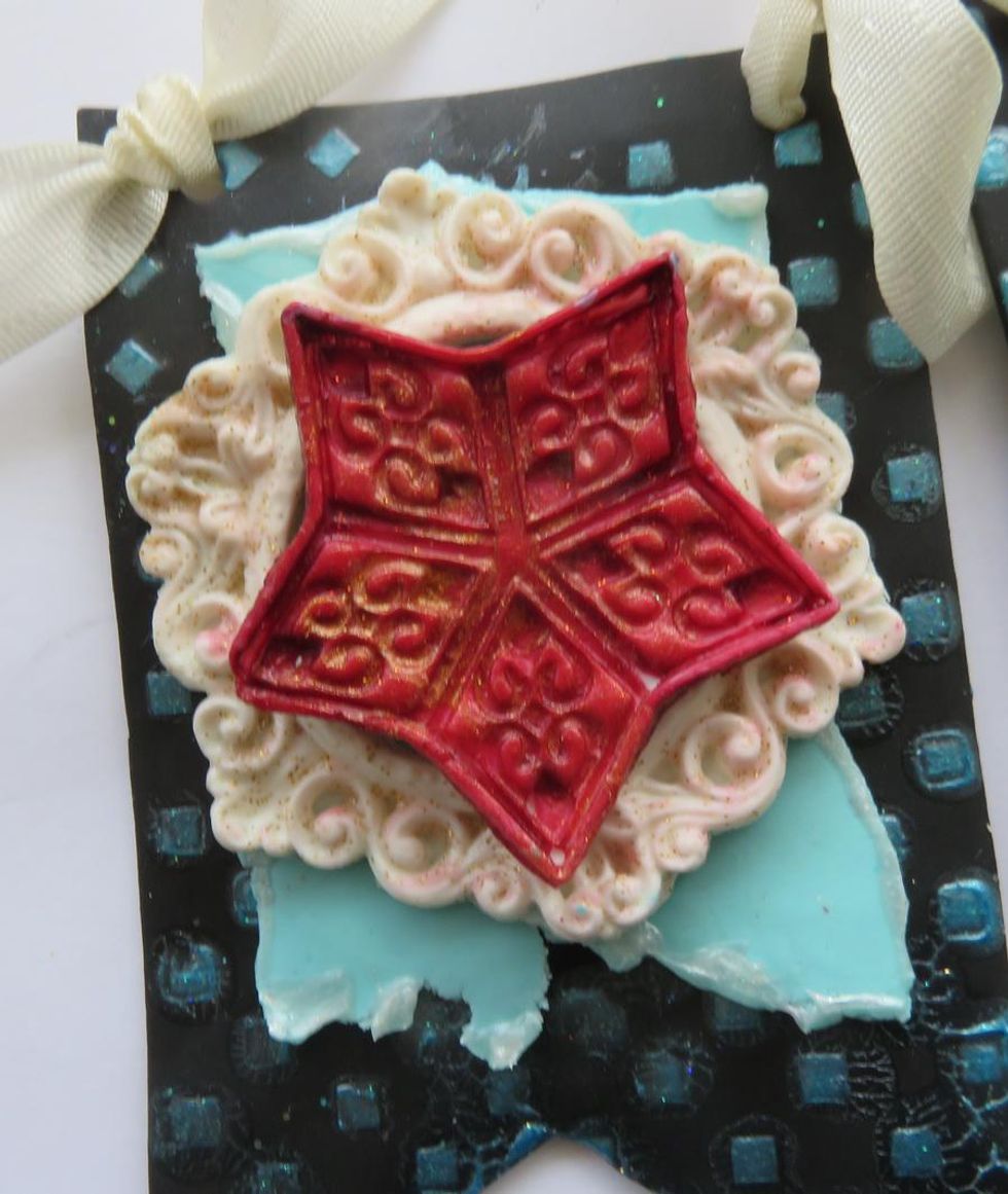 How to make painted clay banner - B+C Guides