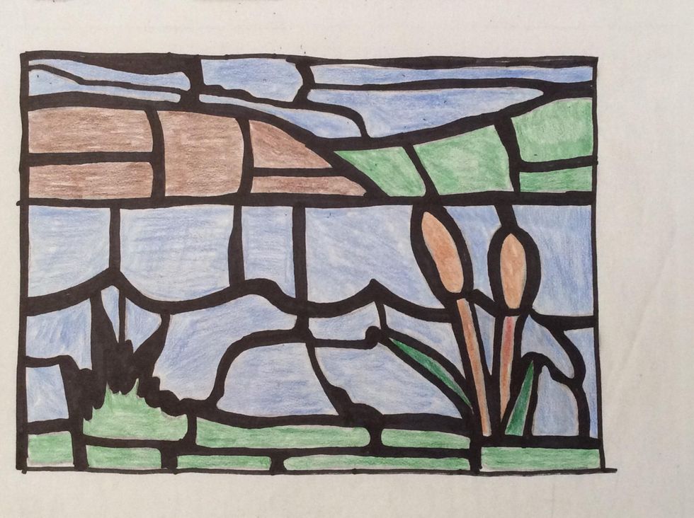 How to make a mosaic-style drawing - B+C Guides