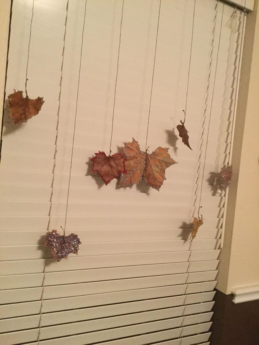 How to make leaf decorations for fall! - B+C Guides