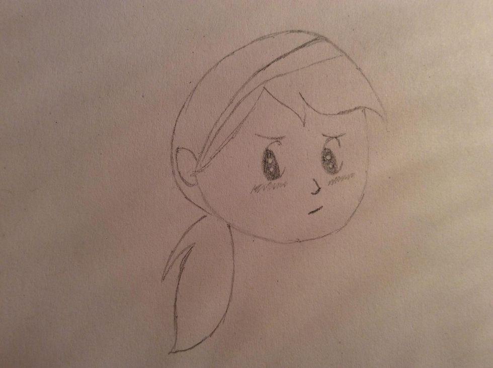 How to draw a embarrassed cartoon face - B+C Guides