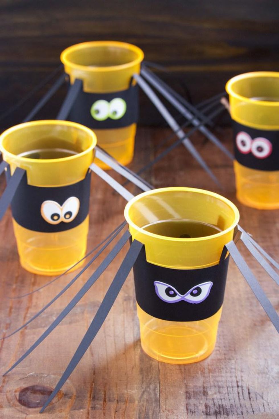 How to make diy spider cups - B+C Guides