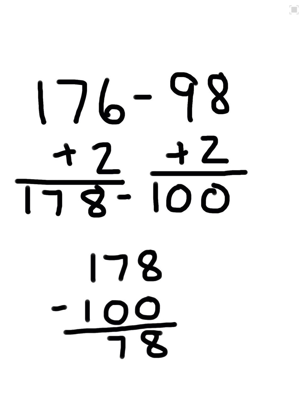 How to subtract with friendly numbers - B+C Guides