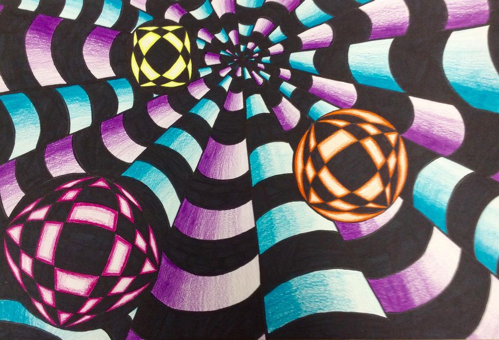 How to create op-art spheres - B+C Guides