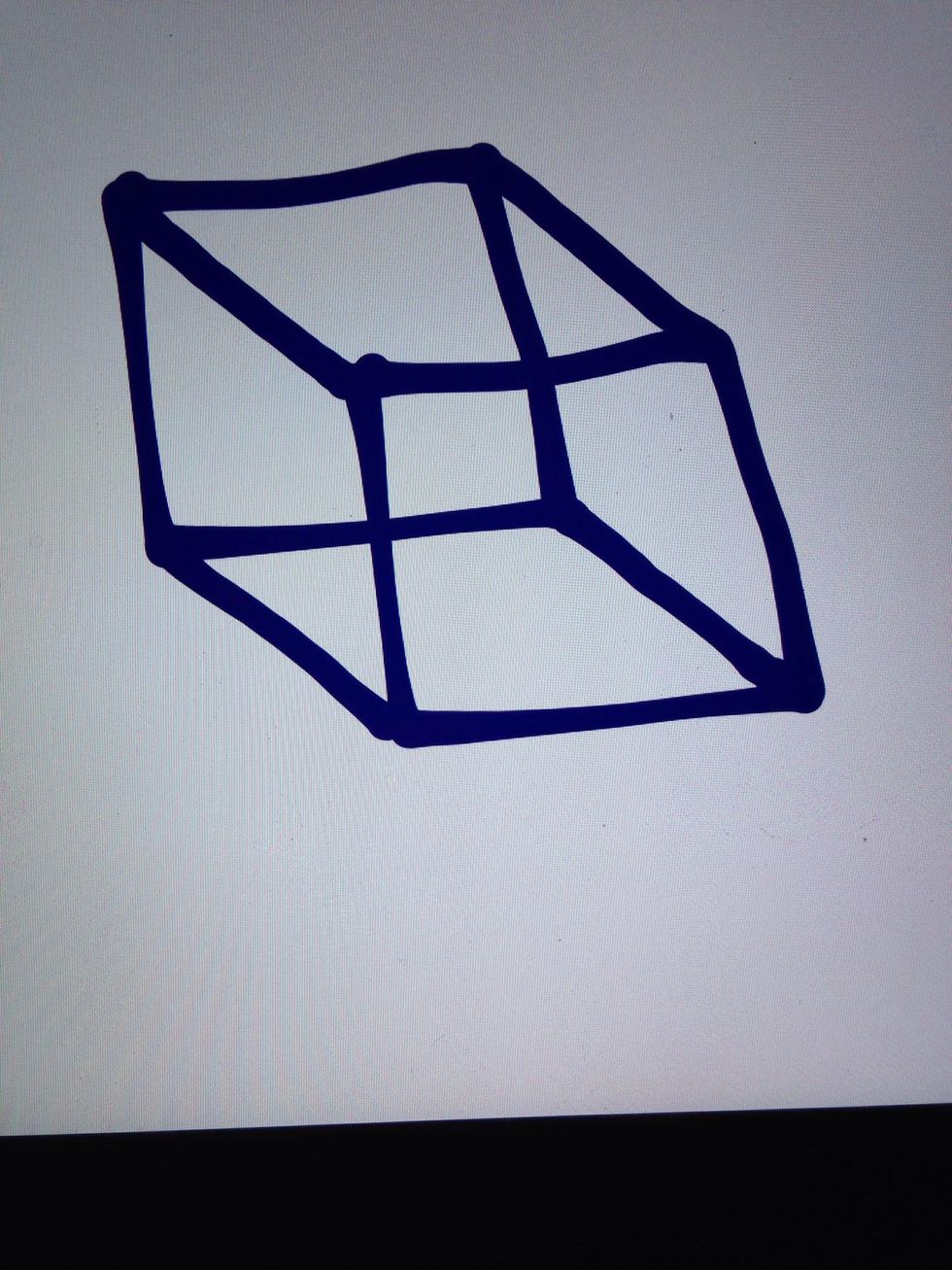 How to draw a 3d cube - B+C Guides
