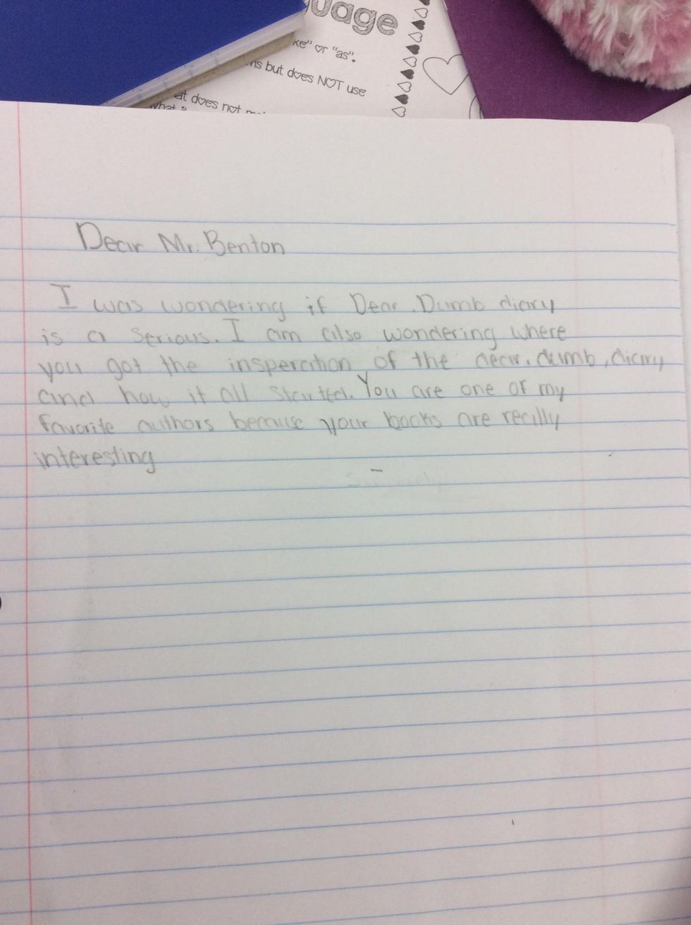 How to write a letter to your favorite author - B+C Guides