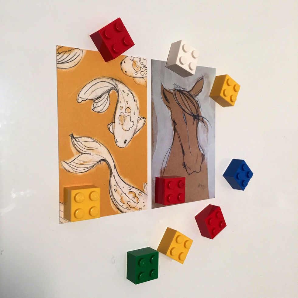 How to make lego fridge magnets - B+C Guides