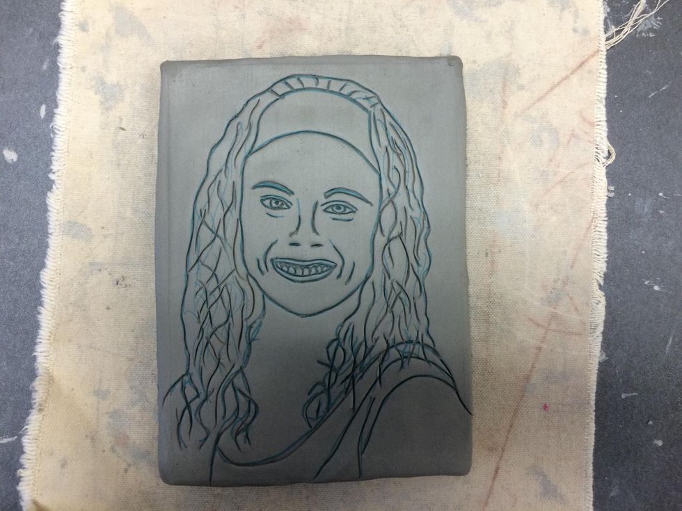 How to make a clay pop art portrait - B+C Guides