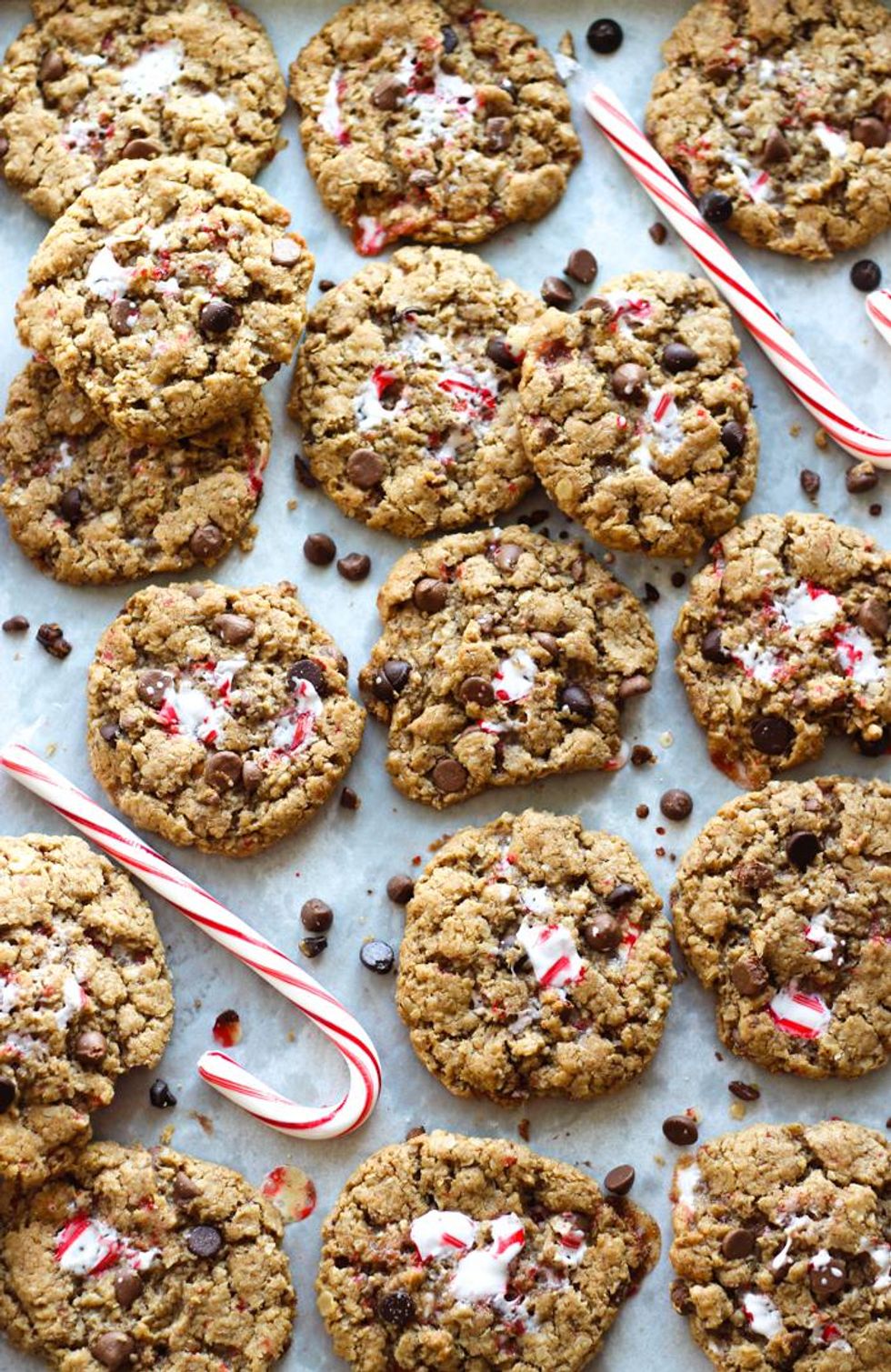 How to make candy cane monster cookies - B+C Guides