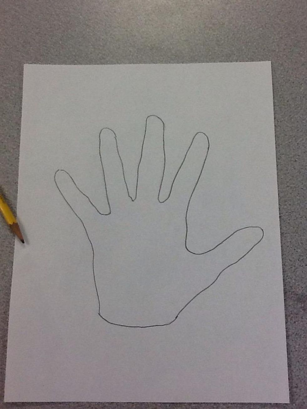 How to trace your hand - B+C Guides